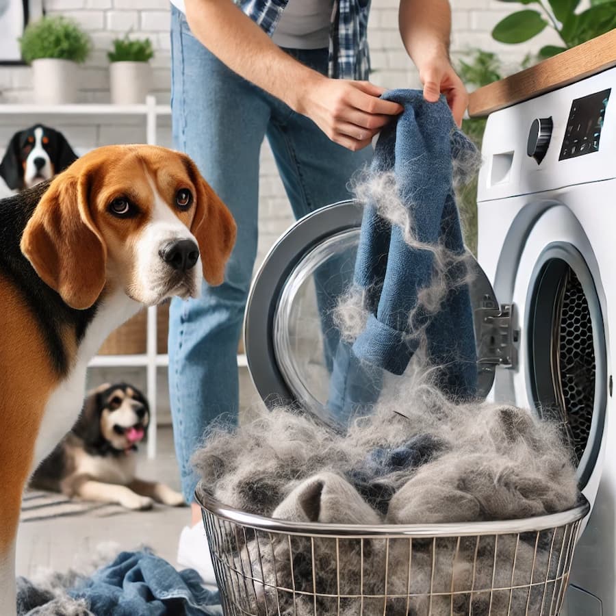 7 Simple Tips to Banish Dog Hair from Your Laundry